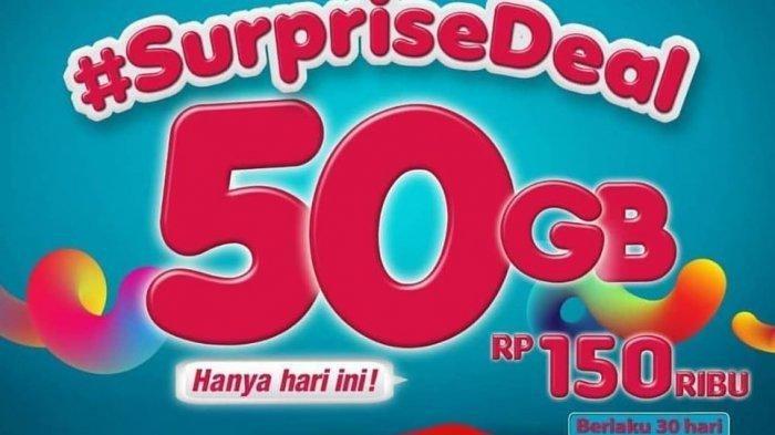 Promo Telkomsel Hari Ini - Paket Data 50 GB Cuma Rp 150 Ribu, Masa ...