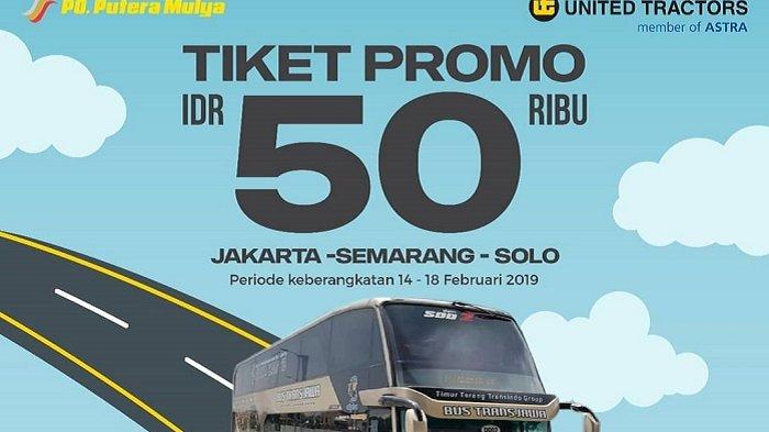 Promo Tarif Tiket Bus Trans Jawa Cuma Rp 50 Ribu, Cek Jadwal dan Rute ...
