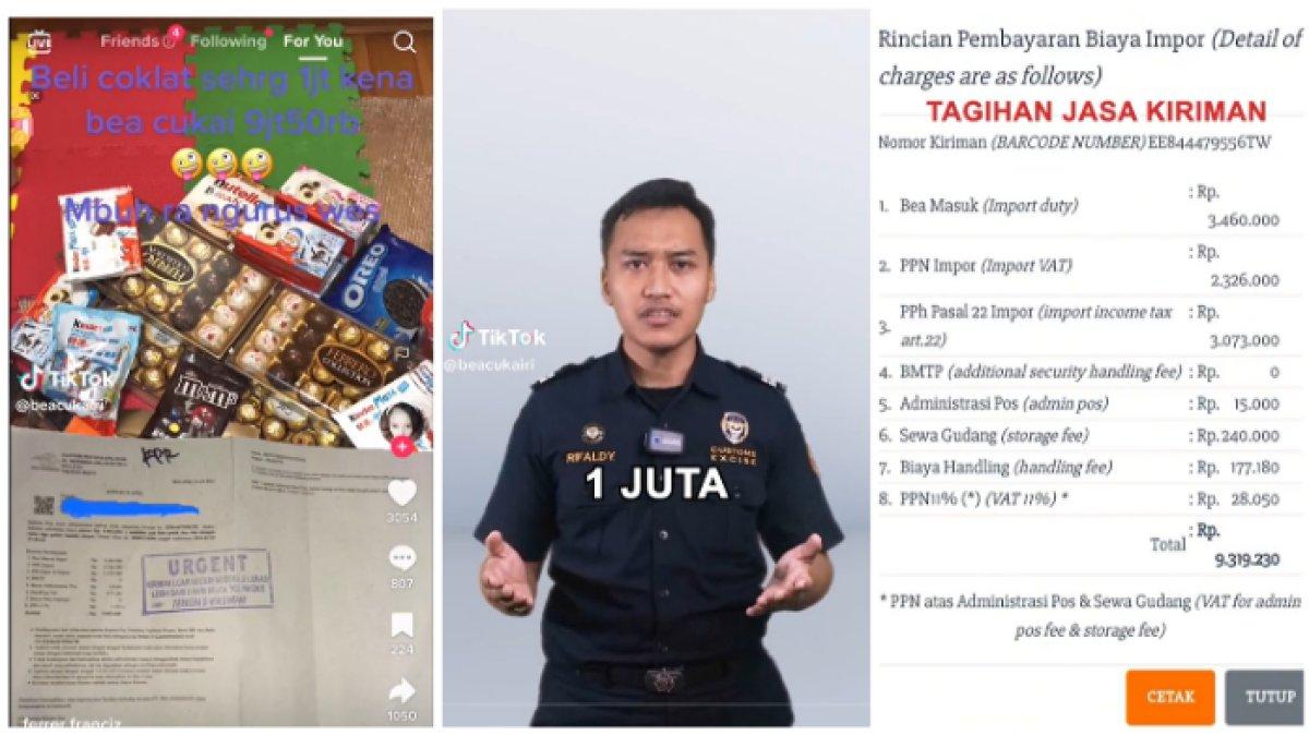Viral Beli Cokelat Rp 1 Juta Kena Pungutan Rp 9 Juta, Bea Cukai Beberkan Perhitungannya - Tribun ...