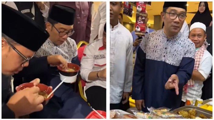 Ridwan Kamil Sempatkan Makan Bala-bala dan Bakso di Tanah Suci ...