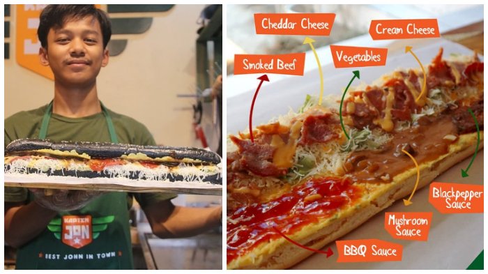 Kedai Roti Kapten Jon Bogor Hadirkan Menu Baru Roti John Hitam dengan ...