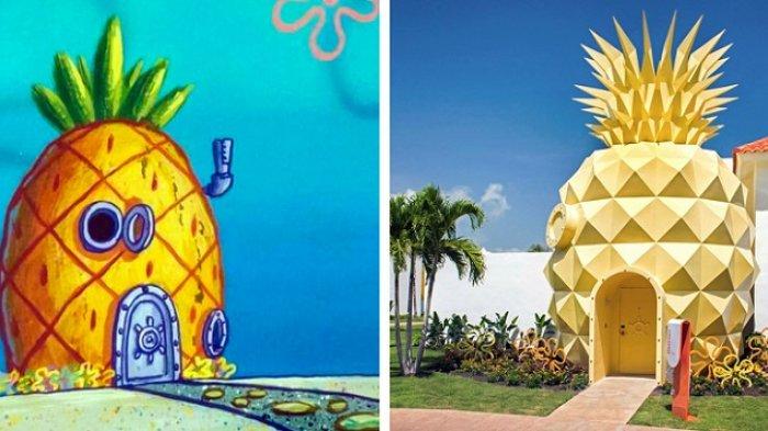 10 Rumah Film Kartun Dibangun dalam Kehidupan Nyata, Ada Rumah Simpsons ...