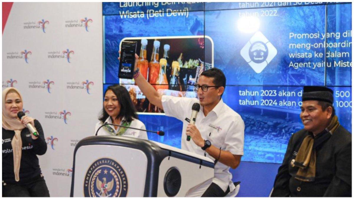 Kemenparekraf Luncurkan Program Beti Dewi, Promosikan Desa Wisata di Indonesia - Tribun Travel