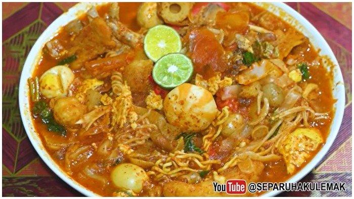 Pedas Gurihnya Seblak Teh Rena di Garut, Ada Lebih 50 Topping dengan ...