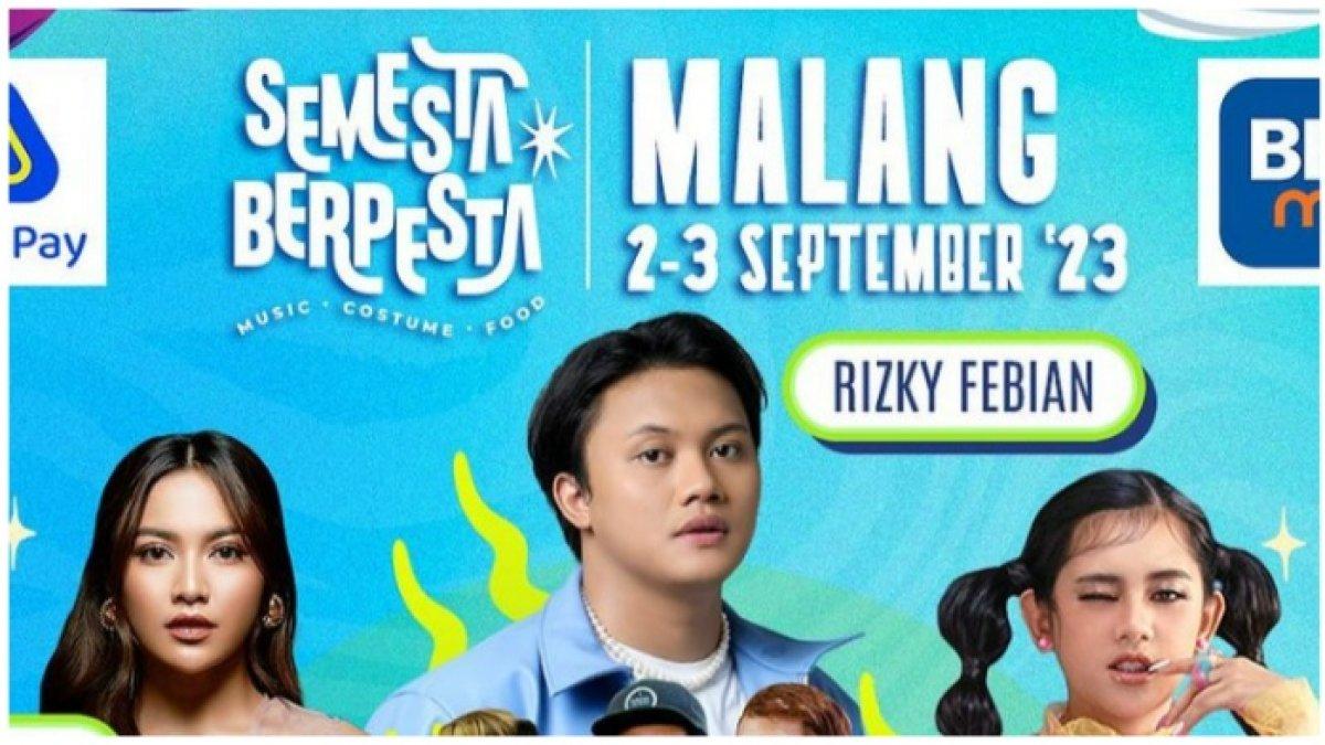 Line Up Semesta Berpesta di Malang, Cek Jadwal dan Harga Tiketnya ...