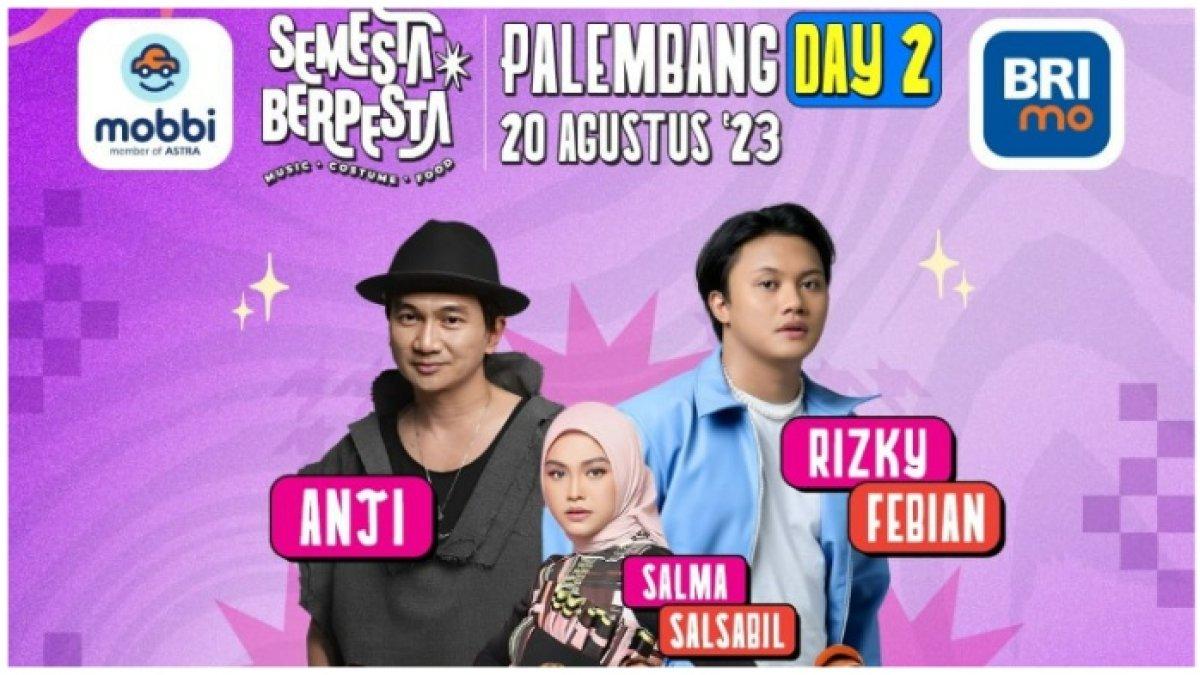 Line Up Semesta Berpesta 2023 di Palembang, Ada Kangen Band hingga ...