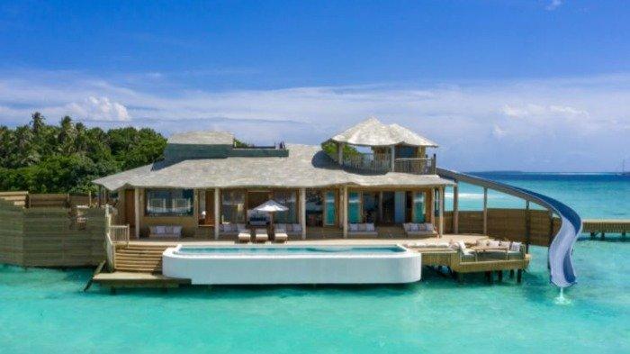 Menilik Keindahan Soneva Fushi, Vila Atas Air di Dunia yang Berada di Maladewa - Tribun Travel