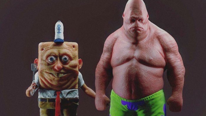 Merinding! Apa Jadinya Jika Seluruh Kartun Animasi Berubah Bentuk Jadi ...