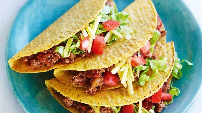Mengenal Taco, Makanan Tradisional Meksiko yang Terbuat dari Kulit ...