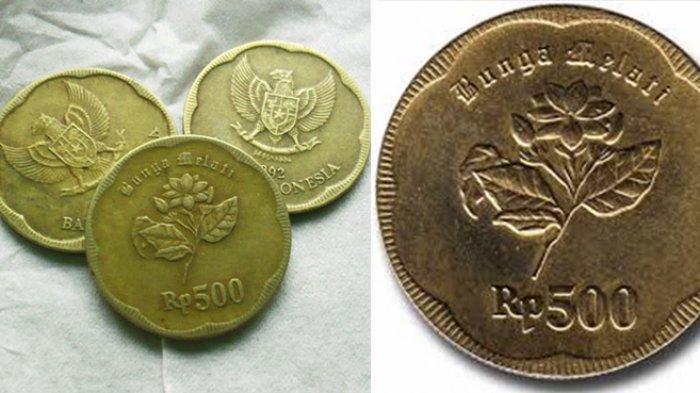 Benarkah Uang Logam 500 Rupiah Tahun 1991 Bahan Bakunya Mengandung Emas ...