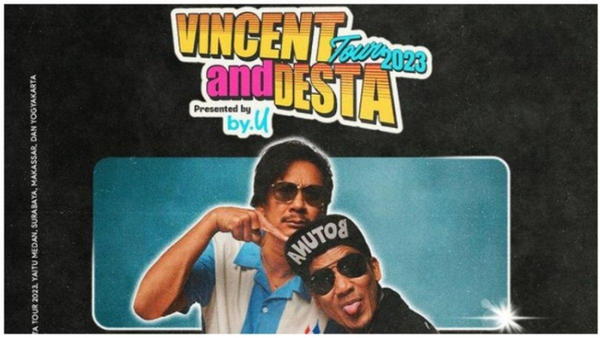 Jadwal Konser Vincent and Desta Tour 2023 Jogja, Dimeriahkan Permainan ...