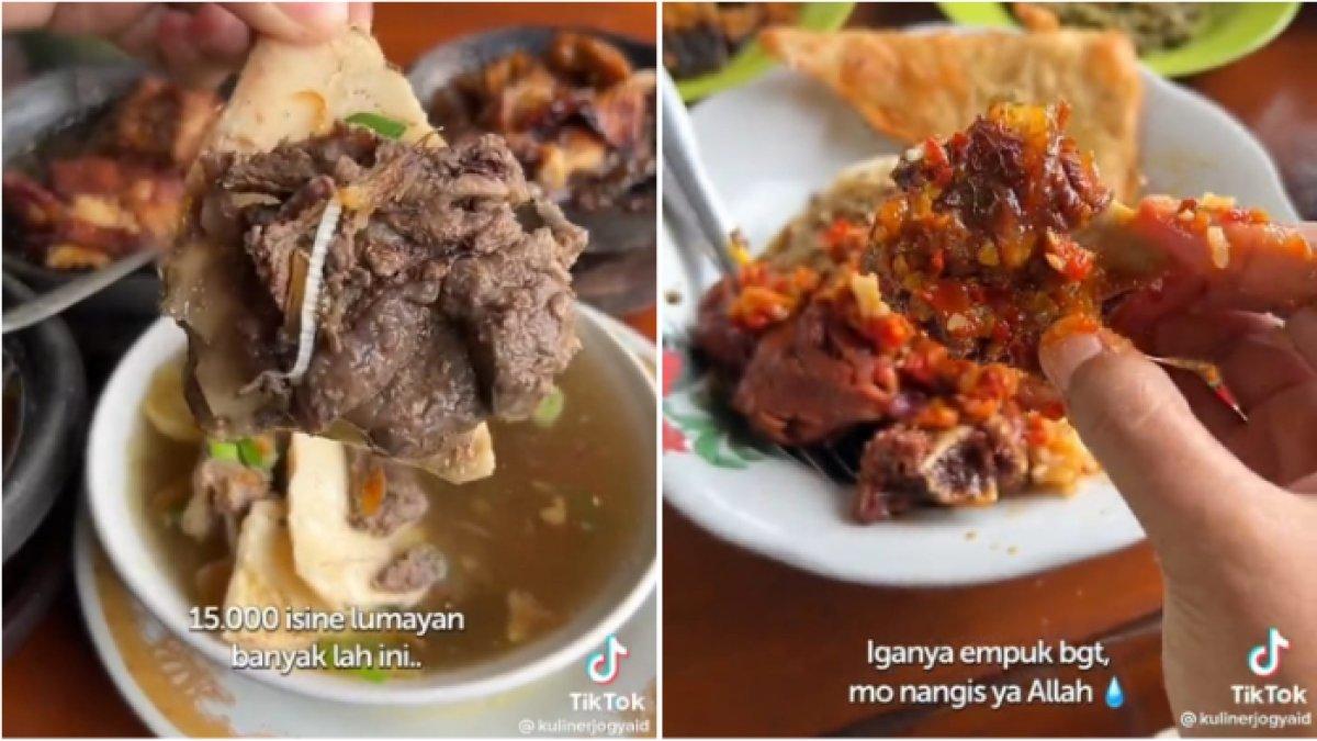 Makan Siang Enak di Jogja, Cobain Sop Sapi & Iga Bakar Cobek Murah ...