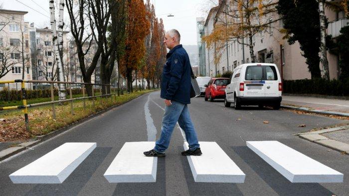 London Bikin Zebra Cross 3 Dimensi, Bakal Diuji Coba Selama Setahun ...