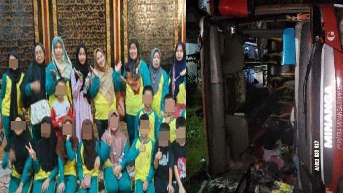 29 Daftar Nama Penumpang Bus Study Tour Kecelakaan di OKI Sumsel, Didominasi Anak SD, 2 Orang ...