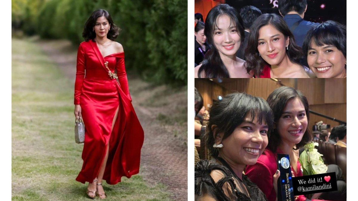 5 Potret Dian Sastro di Seoul International Drama Awards 2024, Gadis Kretek Juara Best Mini ...