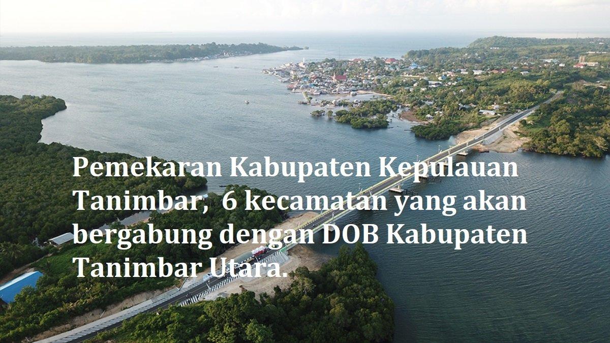 Maluku Usulkan 6 Kecamatan di Kepulauan Tanimbar Gabung Kabupaten Baru Tanimbar Utara, Ini ...