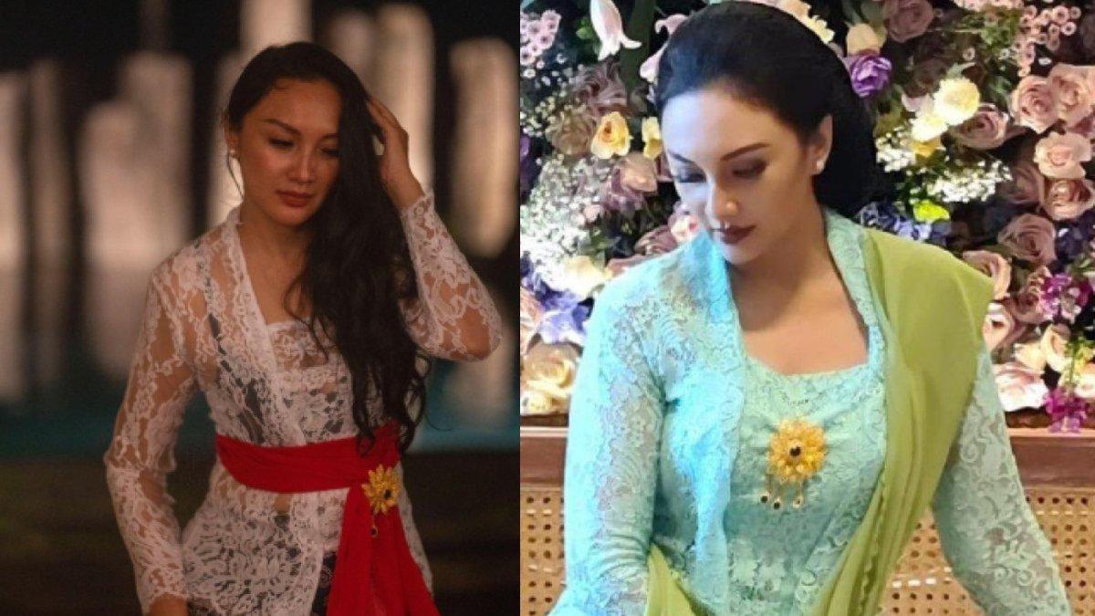 6 Potret Cantik Tata Cahyani Pakai Baju Tradisional, Eks Tommy Soeharto ...