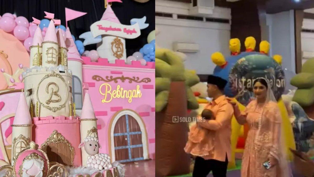 7 Potret Erina Gudono dan Kaesang Gelar Akikahan Bebingah di Graha ...