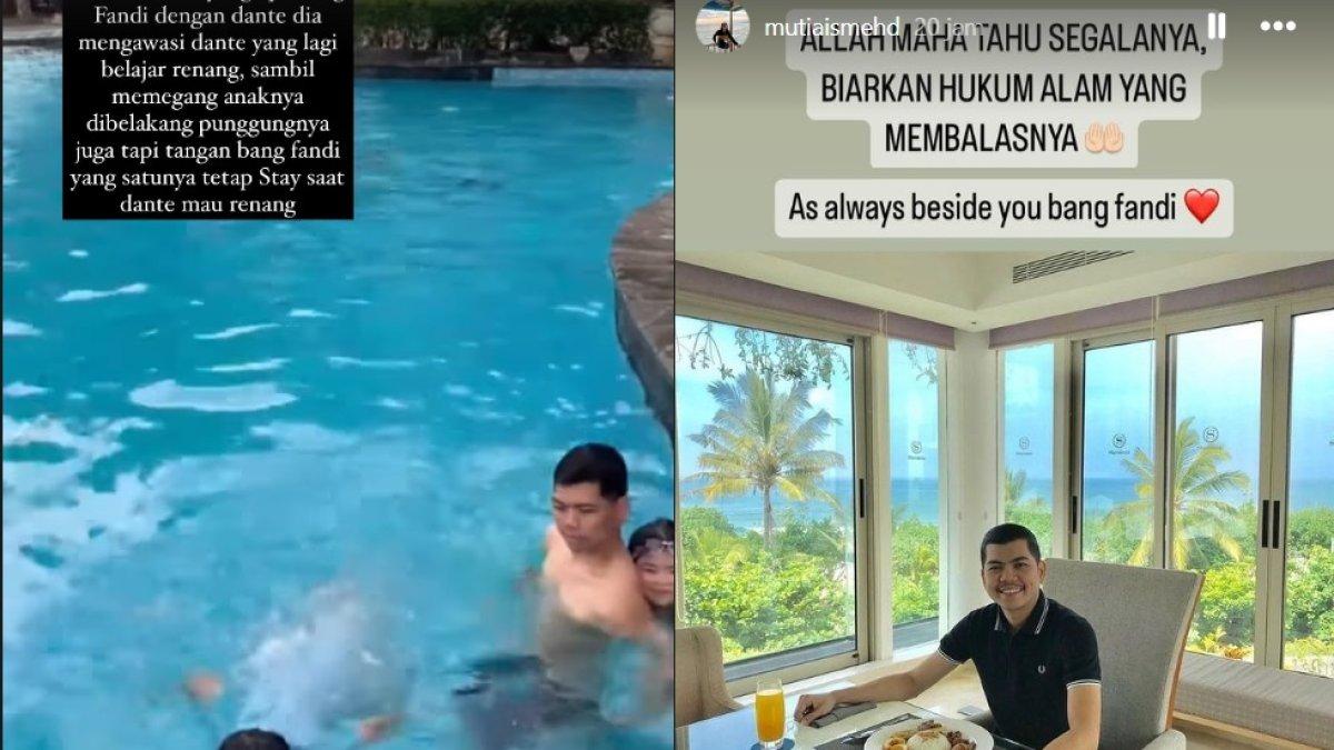 Sosok Mutia Rahmadani, Adik Yudha Arfandi Ungkap Video Lain YA Temani Dante Renang, Sudah Akrab ...