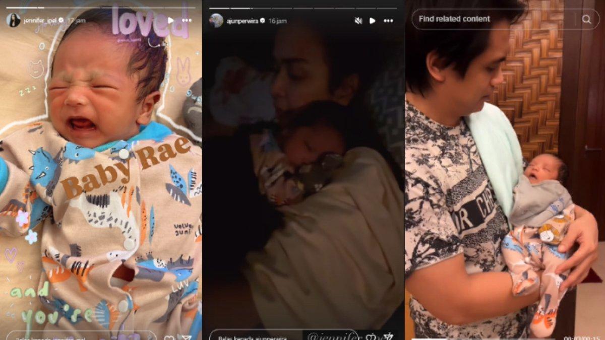 7 Fakta Baby Rae, Anak Angkat Jennifer Ipel dan Ajun Perwira, Arti ...