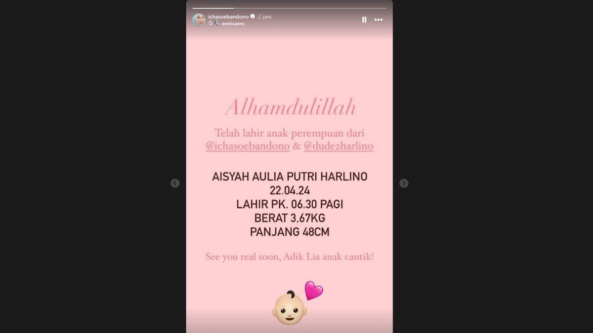 Selamat! 6 Tahun Dinantikan, Bayi Perempuan Alyssa Soebandono dan Duda ...