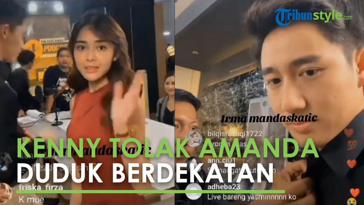 Video Momen Amanda Manopo Minta Kenny Austin Duduk di Dekatnya, tapi Malah Ditolak ...