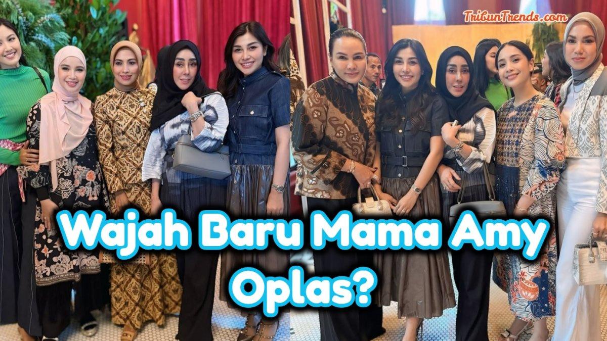 Wajah Baru Mama Amy Terlihat saat Foto Bareng Nagita Slavina dan Nisya ...