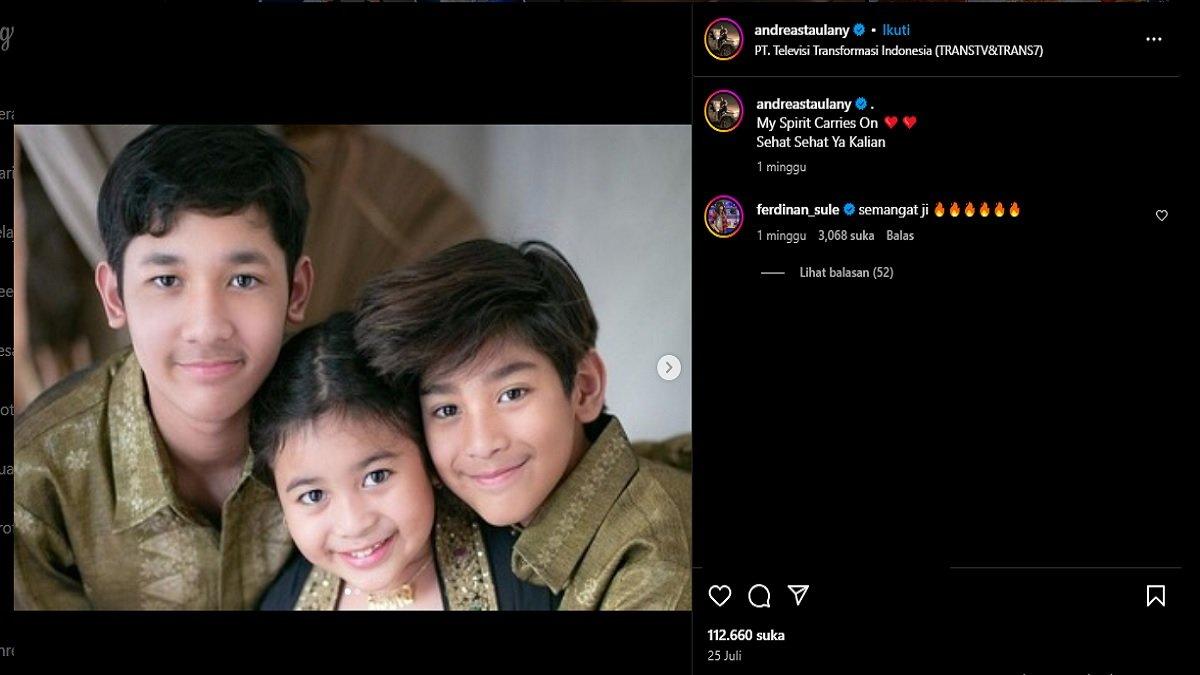 Unggahan IG Foto Anak Jadi Sorotan, Andre Taulany Bak Beri Kode Soal Perceraian, Sule Beri ...