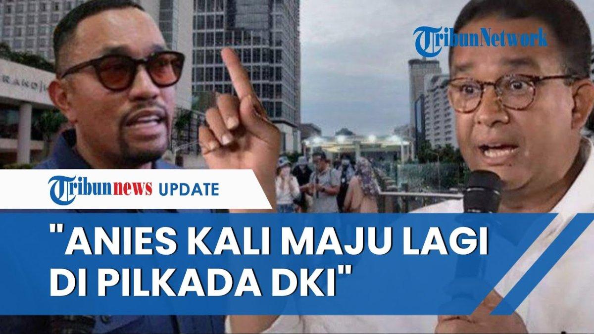 Anies Baswedan Berpeluang Maju Pilgub DKI 2024, Bagaimana dengan Ahmad Sahroni? Ini Jawaban ...