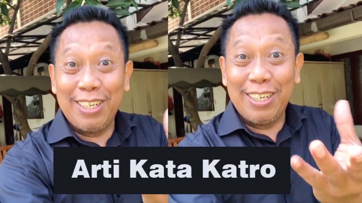 Apa Arti Katro Istilah Viral TikTok? Bahasa Gaul Dipopulerkan Tukul ...