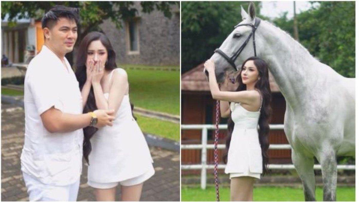 Dulu Eksis Jadi Artis FTV Kini Tajir Melintir, Beri Istri Kado Kuda ...