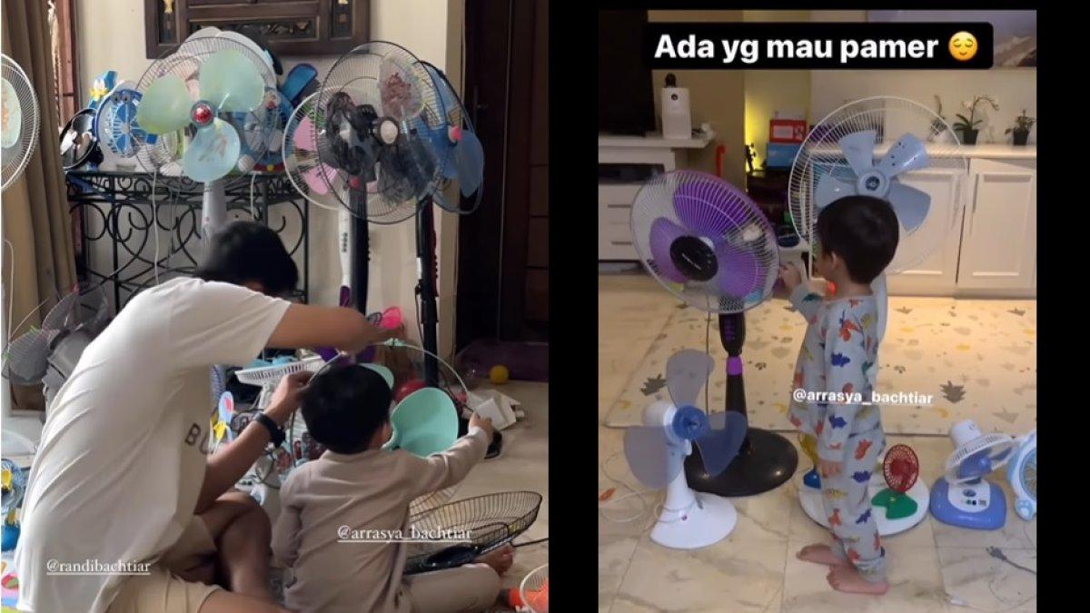 Cerita Arrasya Anak Tasya Kamila, Suka Banget Kipas Sampai Koleksi ...