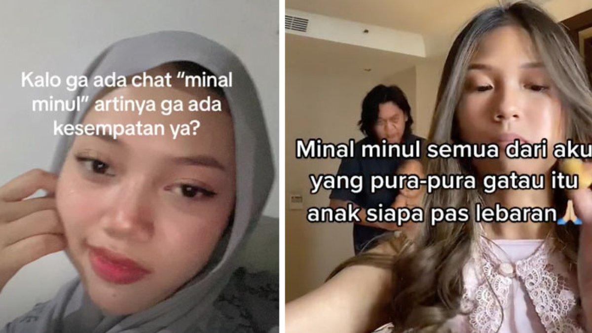 Apa Arti Minal Minul Istilah Viral TikTok? Tren saat Lebaran, Ternyata Kata Plesetan, Ini ...