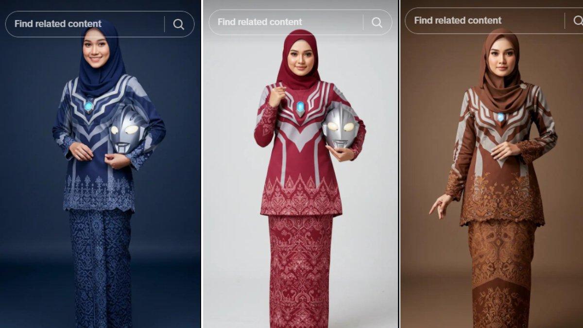 Berniat Pesan? Desainer Ini Viral Rilis Baju Lebaran 2025 Bertema Ultraman - Halaman all ...