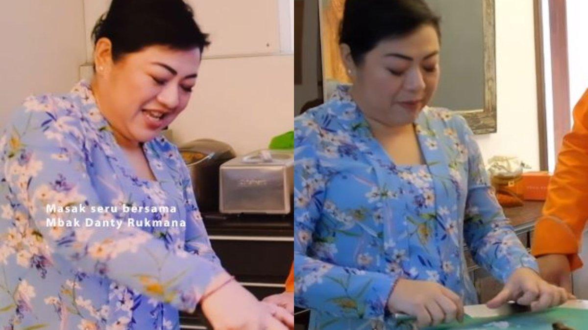 Gaya Luwes Danty Rukmana di Dapur, Ternyata Putri Tutut Soeharto Jago ...