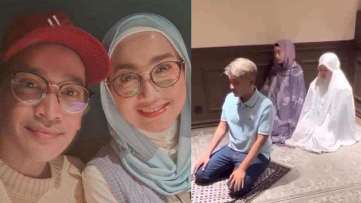 Ruben Onsu Mantap Mualaf, Beredar Foto Mantan Sarwendah Jadi Imam Salat Desy Ratnasari & Anak ...