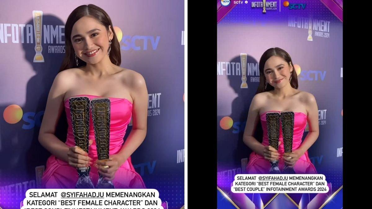 5 Potret Memukau Syifa Hadju di Acara Infotainment Award 2024, Bawa Pulang 4 Penghargaan ...