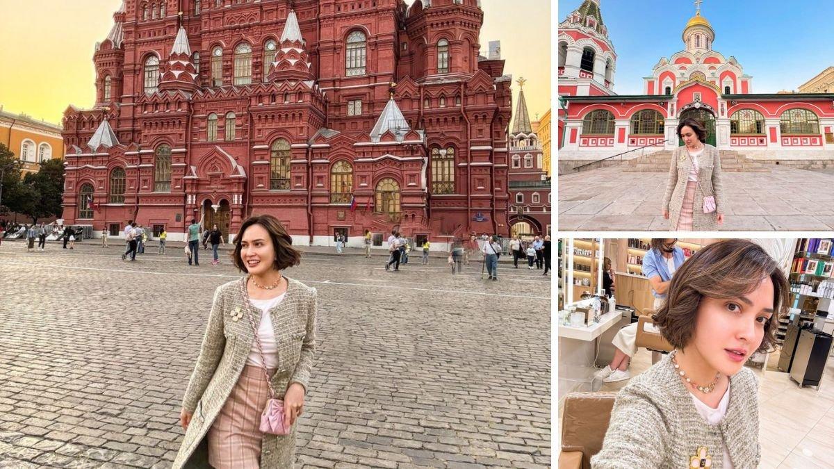 7 Foto Shandy Aulia Liburan ke Rusia, Penampilan Tetap Stunning saat ...