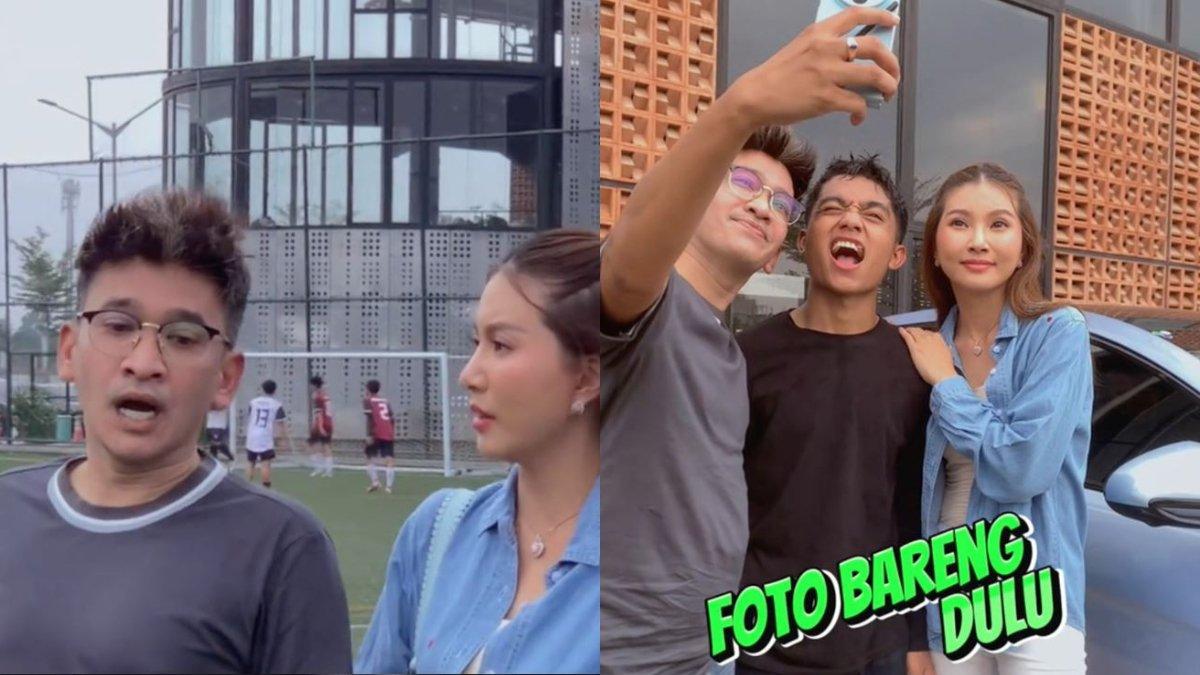 7 Potret Sarwendah dan Ruben Onsu Pasca Cerai, Kompak Semangati Betrand ...