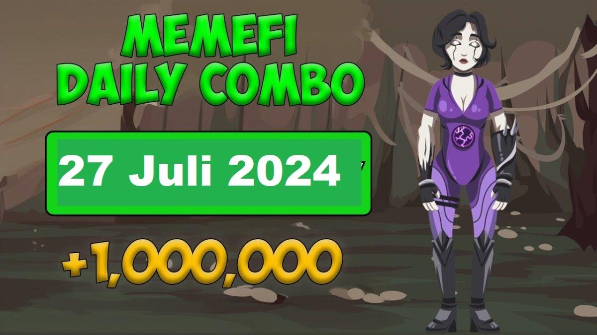 Kode Rahasia Daily Combo MemeFi 27 Juli 2024, Tap Bagian-bagian Ini, Langsung Dapat 1 Juta Koin ...