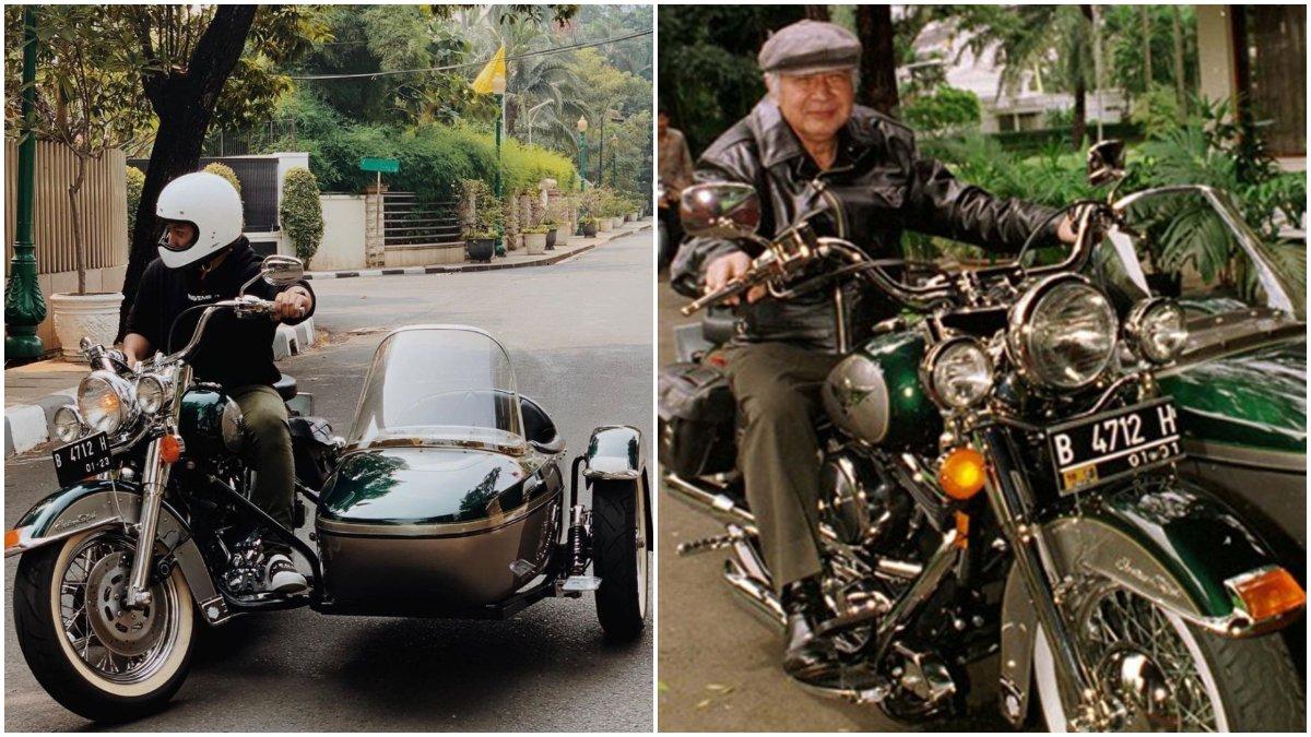 Gaya Keren Darma Mangkuluhur Pamer Naik Motor Milik Soeharto, Harganya ...