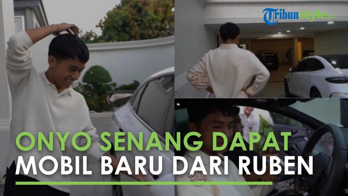 Video Betrand Peto Kini Tengah Happy lantaran Ruben Onsu Belikan Mobil Listrik Idaman untuk Onyo ...