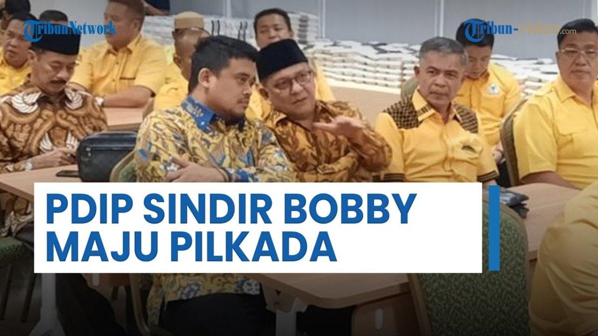 Bobby Nasution Maju Pilkada Sumut 2024, PDIP Enggan Dukung, Hasto: Semua Boleh, Kecuali Mas ...