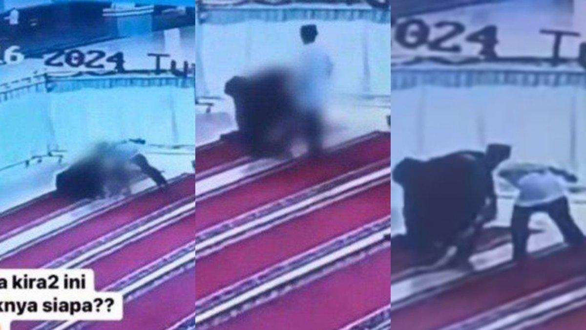 Terekam CCTV Aksi Bocah SMP Lecehkan Wanita Sedang Shalat di Masjid, Berujung Damai, Ini Kata ...