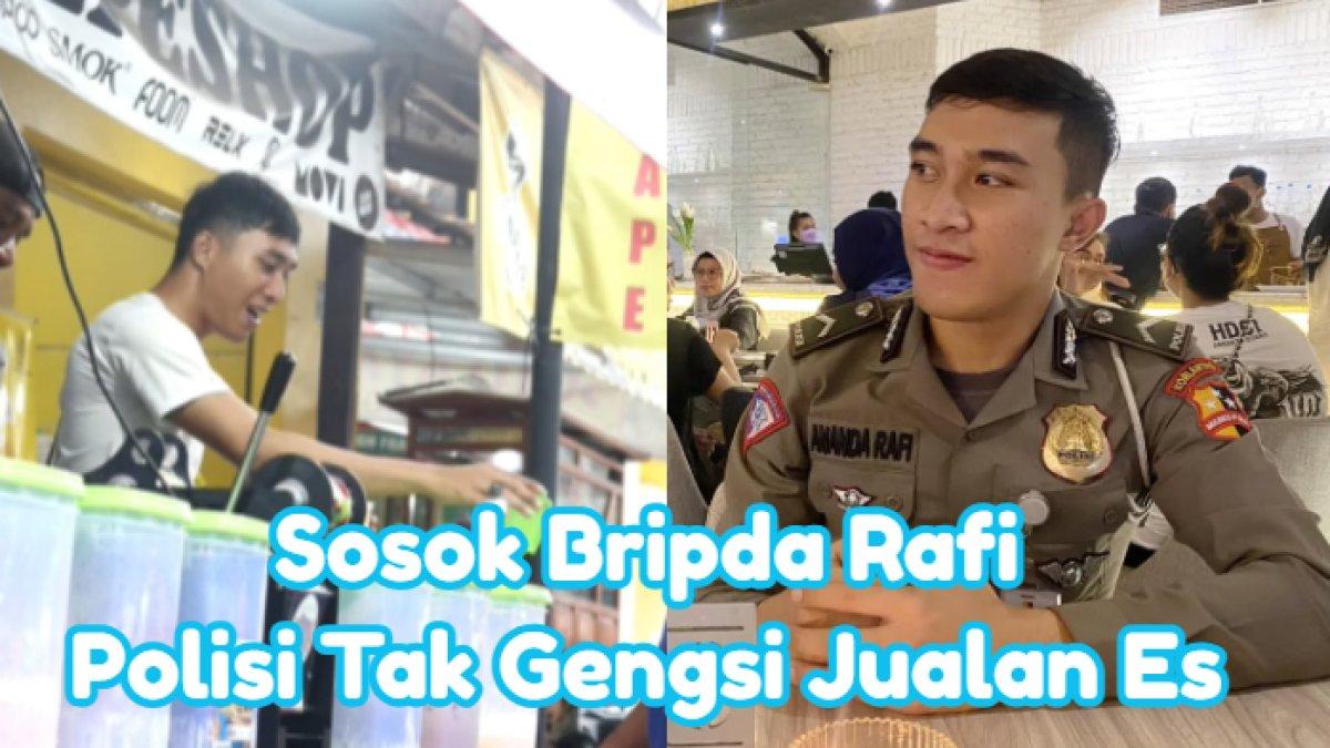 Penjual Es Pinggir Jalan Ini Ternyata Polisi, Pulang Dinas Tak Malu ...