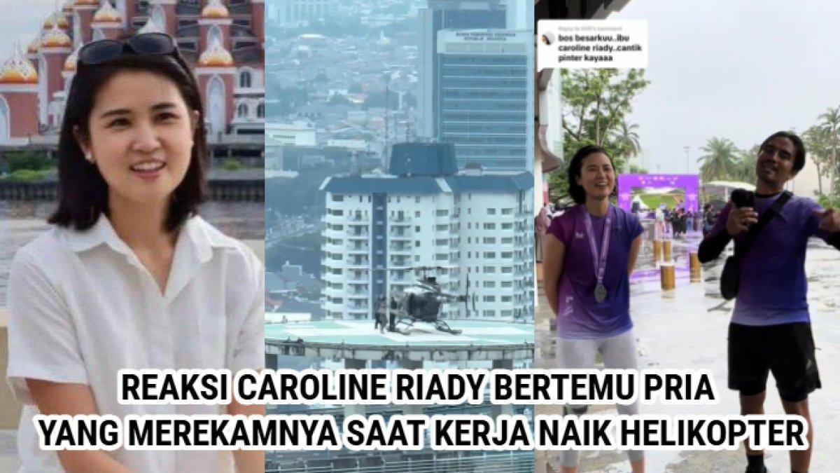 Akhirnya Caroline Riady Bertemu Pria yang Merekamnya Kerja Naik ...