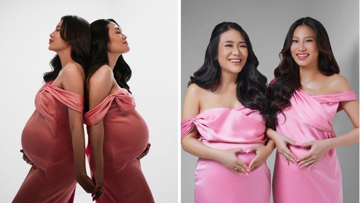 5 Pesona Patricia Gouw Maternity Shoot Bersama Bestie-nya, Sama-sama ...