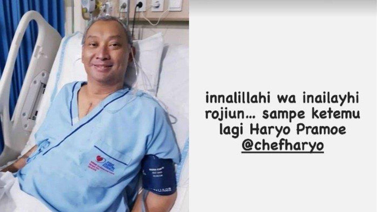 SOSOK Chef Haryo Pramoe yang Baru Saja Dikabarkan Meninggal, Sempat ...