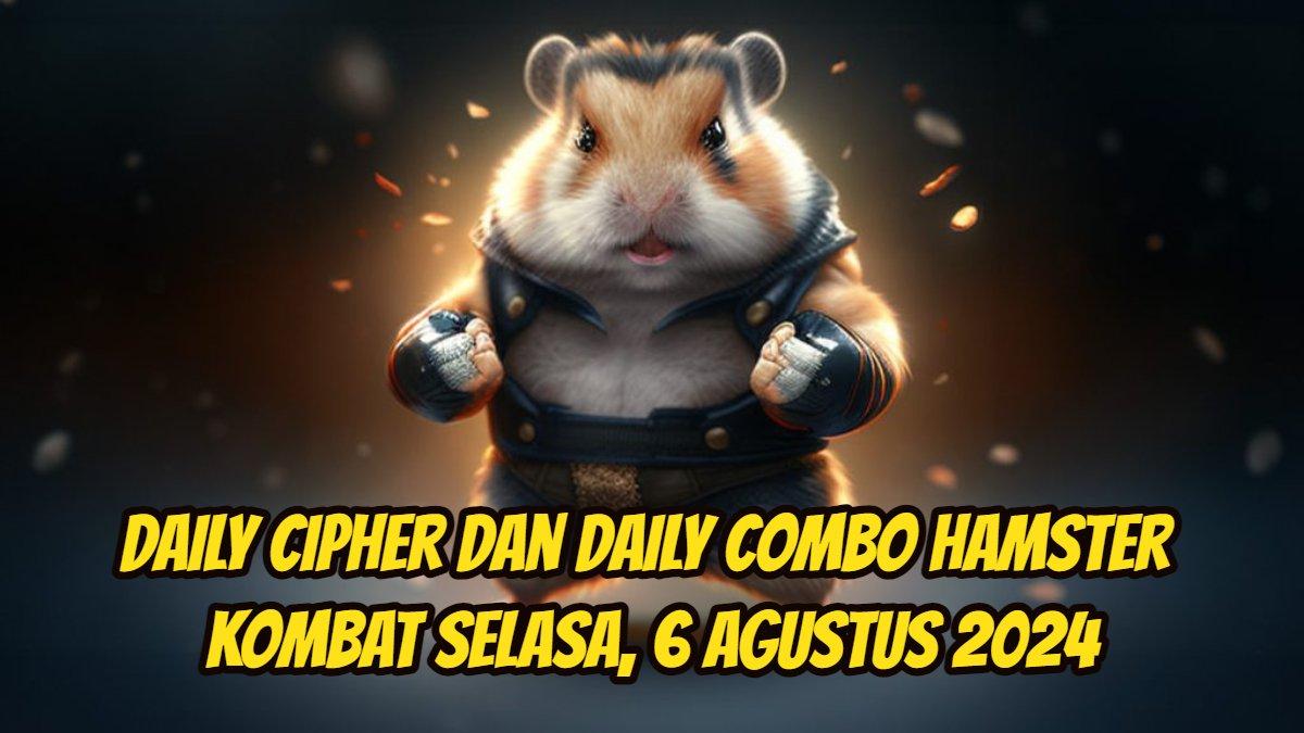 Total Hadiah 6 Juta Koin, Daily Cipher dan Daily Combo Hamster Kombat ...