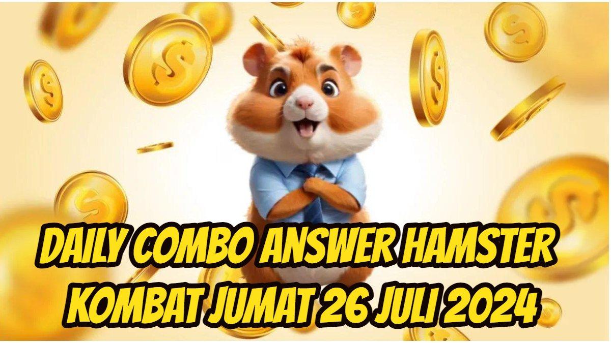 Langsung Rilis 3 Kartu Baru, Daily Combo Answer Hamster Kombat Jumat 26 Juli 2024, Raih 5 Juta ...